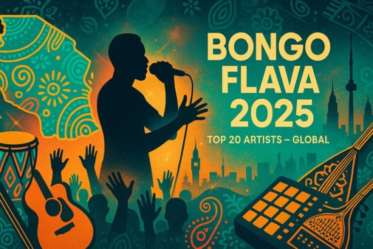 Top Bongo Flava Artists Flying The Flag In 2025 » Ubetoo